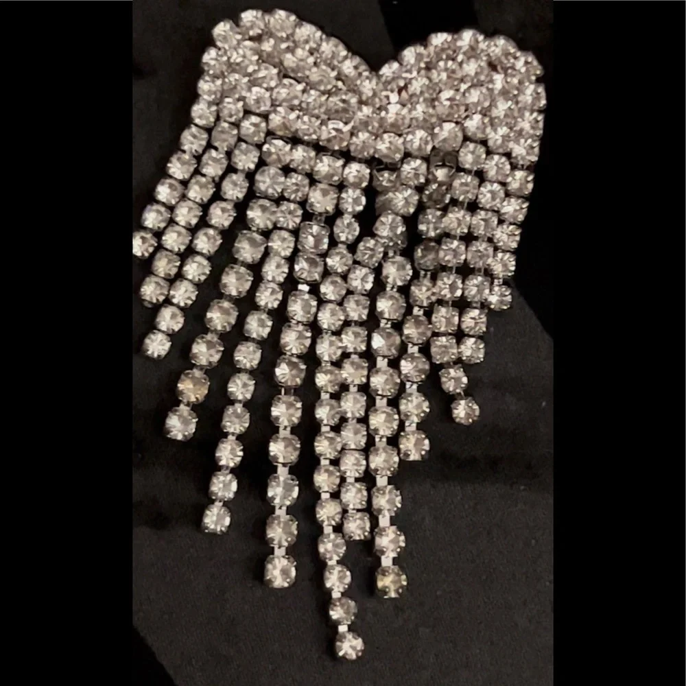 Jewelry | Sparkly Sexy Elegant Long Hoops Earrings To Call The ...